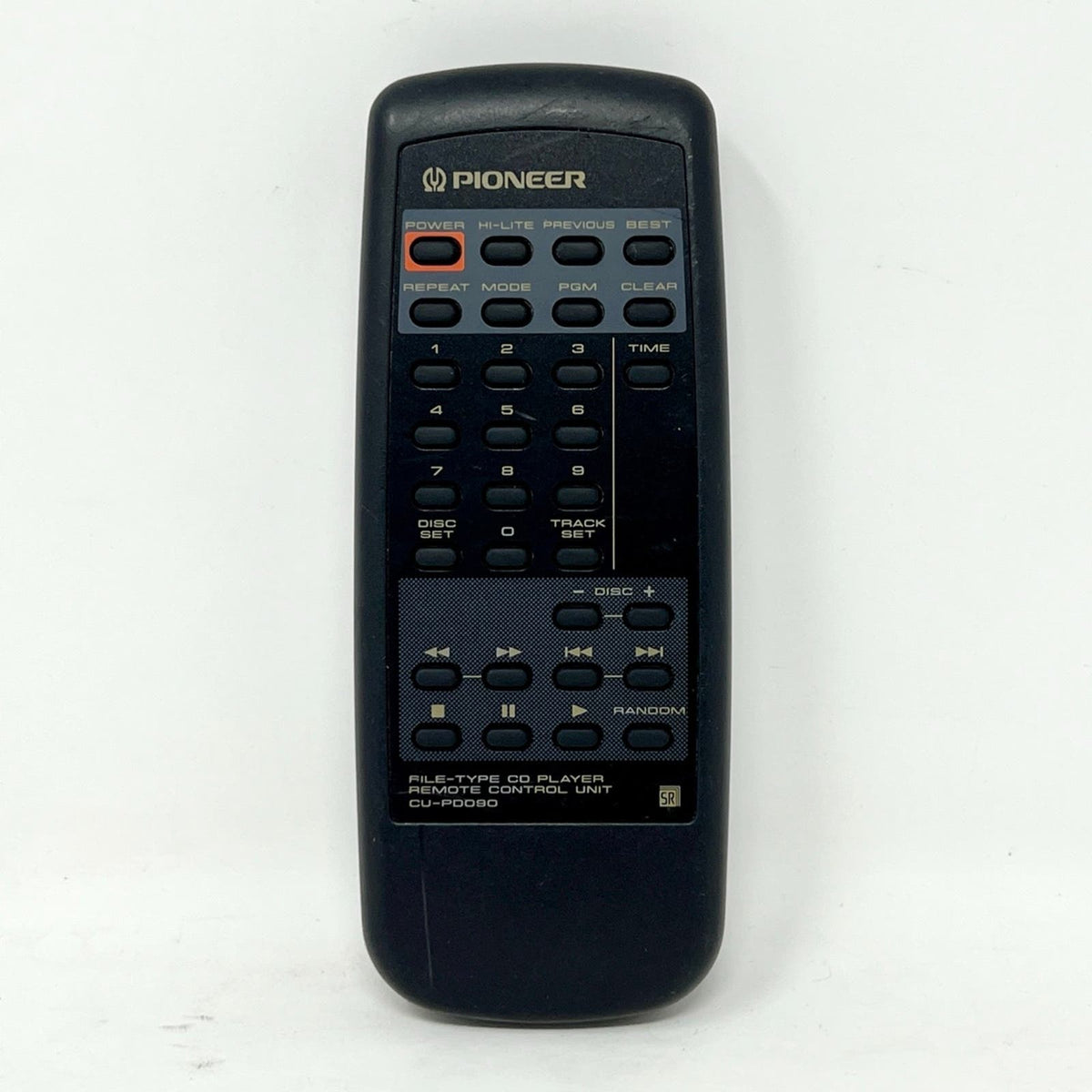 Pioneer CU-PD090 CD Player Remote Control — Best Deal Remotes