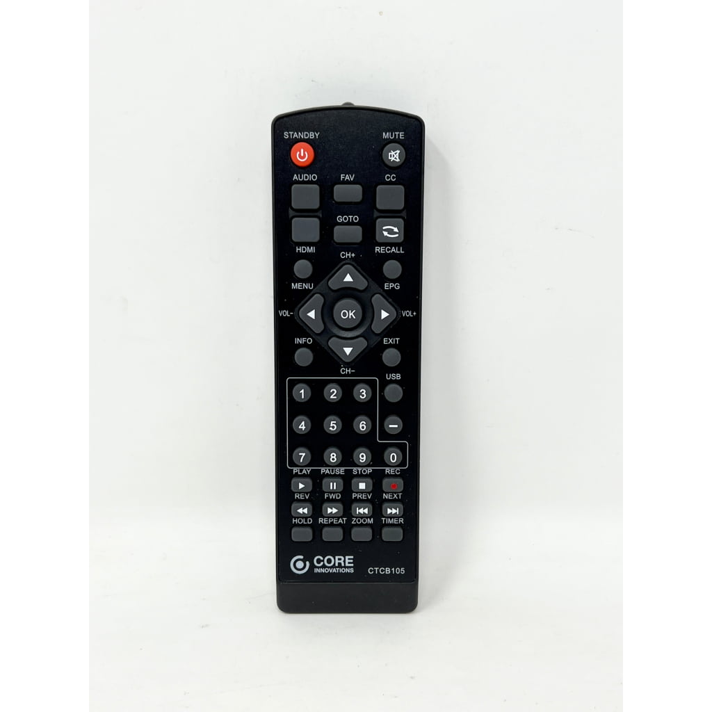 Core Innovations CTCB105 TV Converter Box DVR Remote Control — Best ...