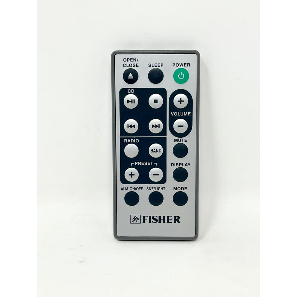 Fisher CD Player Clock Radio Remote Control — Best Deal Remotes