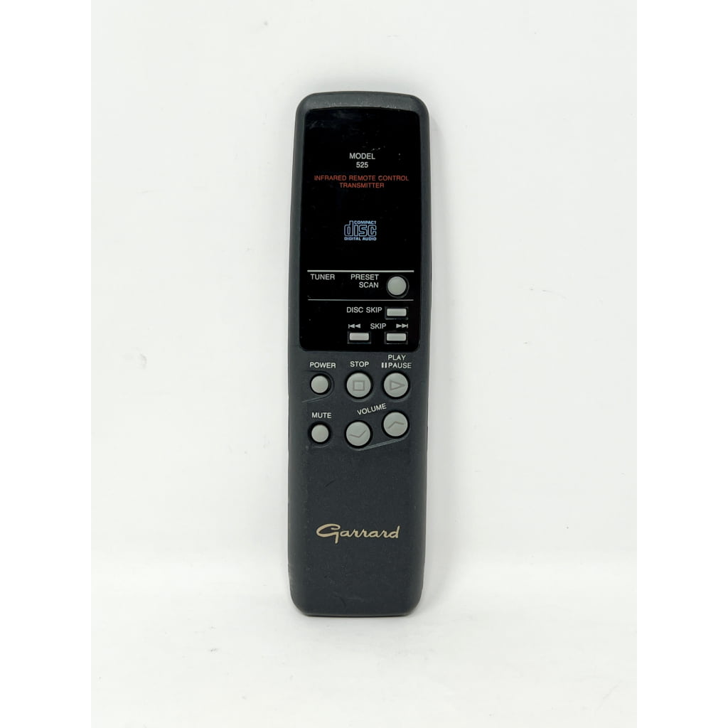 Garrard Model 525 CD Player Remote Control — Best Deal Remotes