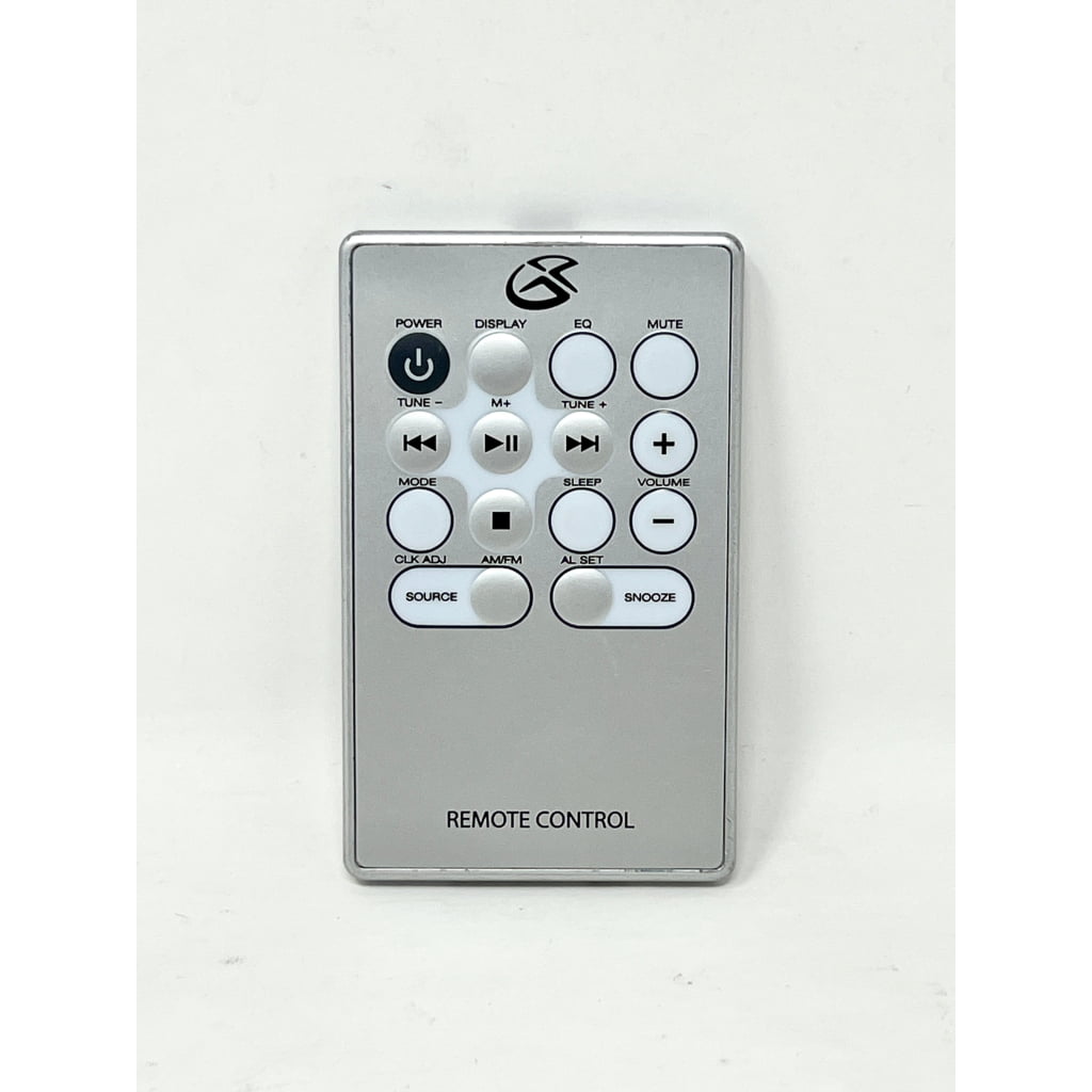 GPX HM3817DT N-RS Micro Hi-Fi Stereo System Remote Control — Best Deal ...