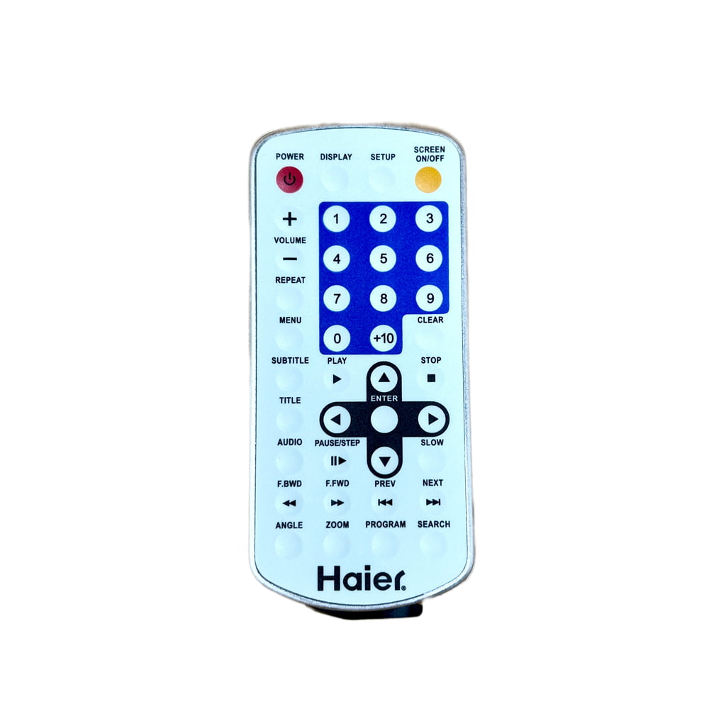 Haier PDVD770 Portable DVD Player Remote Control — Best Deal Remotes