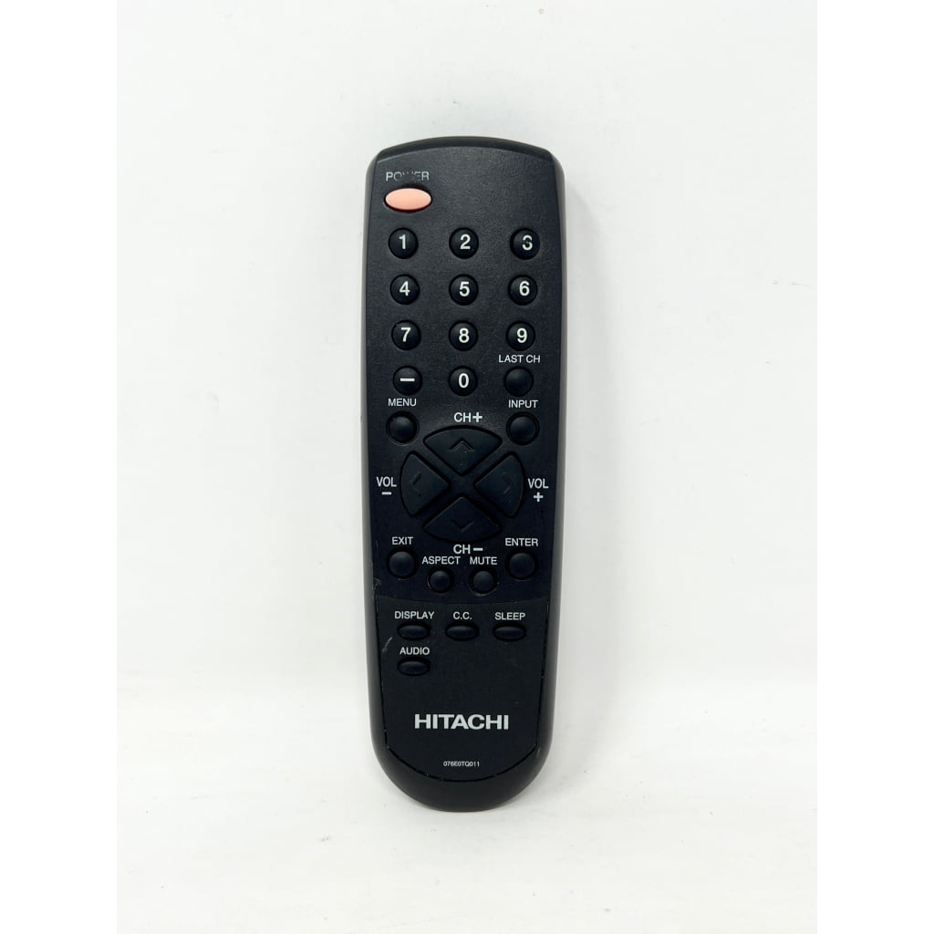 Hitachi 076E0TQ011 TV Remote Control for L19A105 LE24H307 — Best Deal ...
