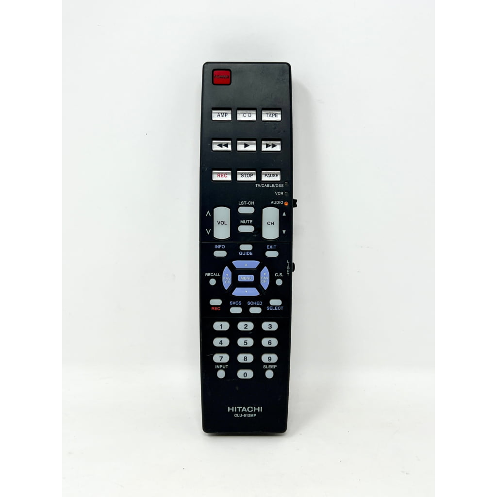 Hitachi CLU-612MP TV Remote Control — Best Deal Remotes