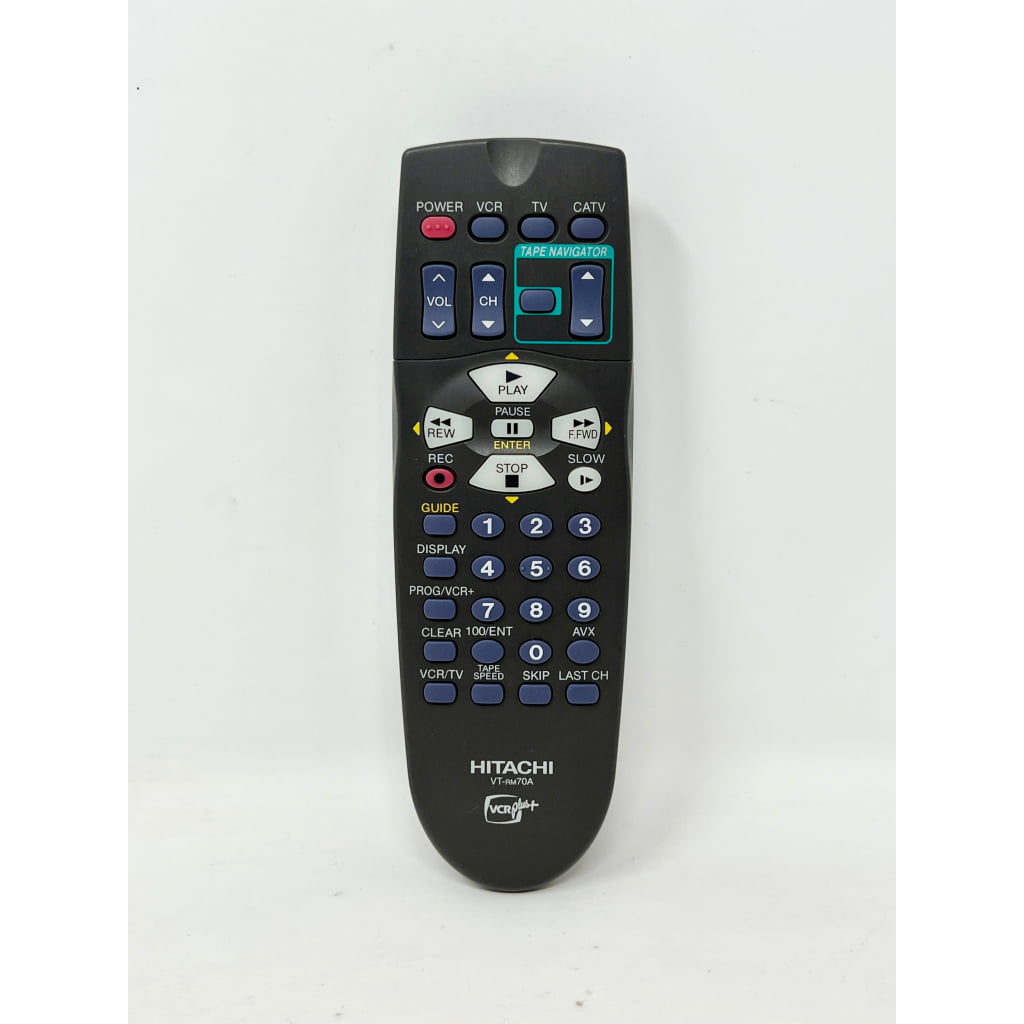 Hitachi VT-RM70A VCR Remote Control — Best Deal Remotes