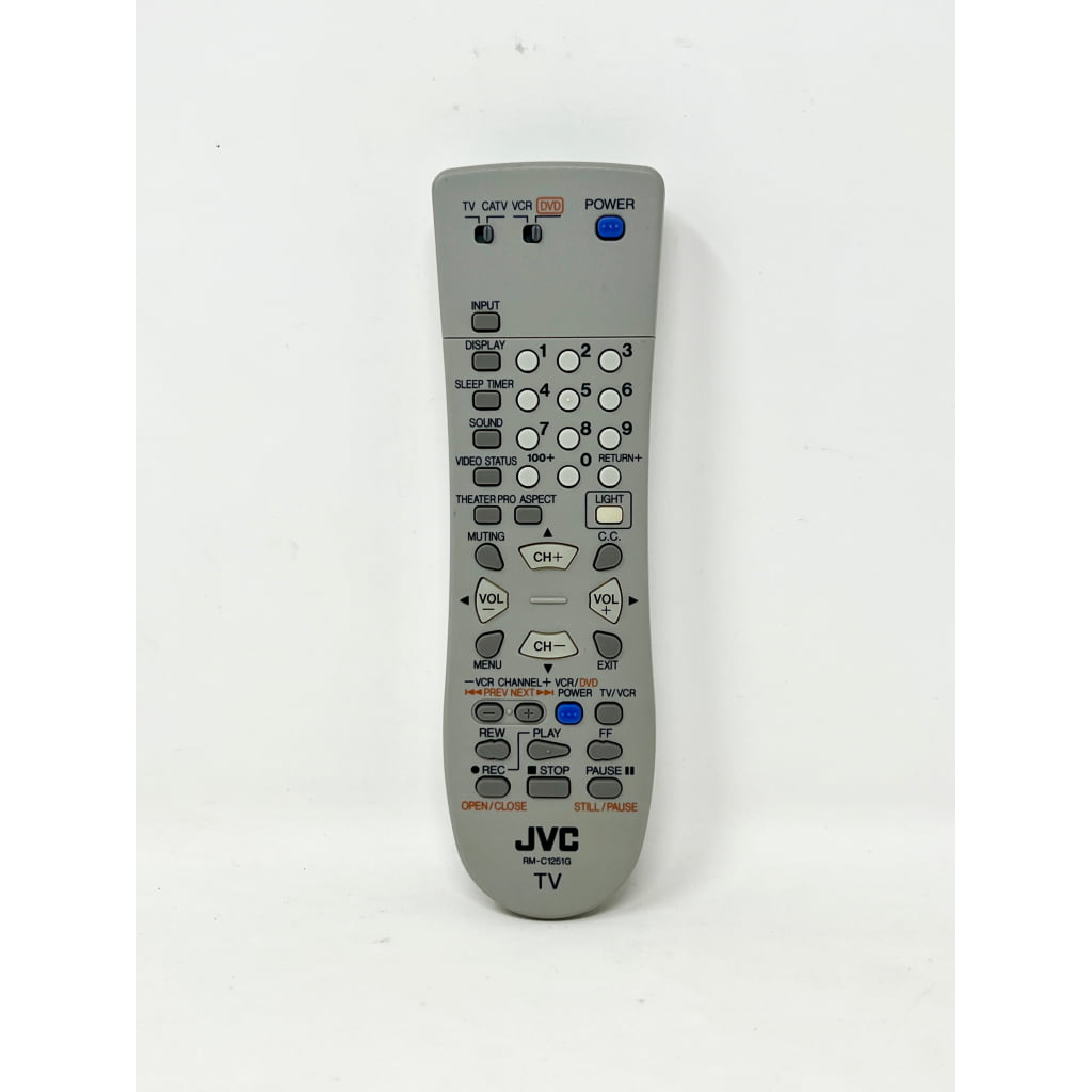 JVC RM-C1251G TV Remote Control — Best Deal Remotes