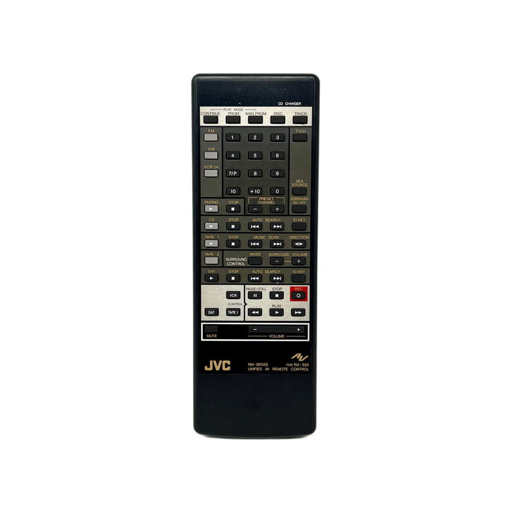 JVC RM-SR555 A/V Receiver Remote Control — Best Deal Remotes