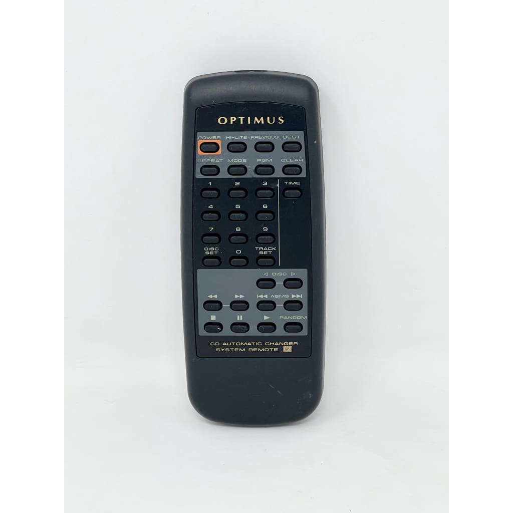 Optimus CD Player Remote Control for CD-8400 CD-8350 — Best Deal Remotes