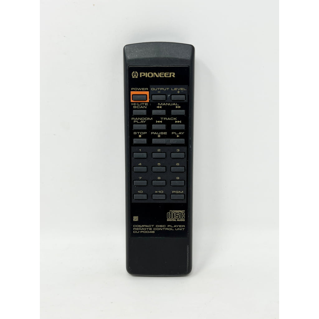 Pioneer CU-PD046 Audio System Remote Control — Best Deal Remotes