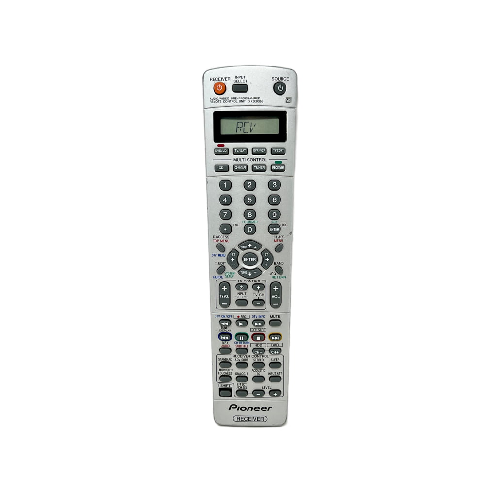 Pioneer XXD3086 A/V Receiver Remote Control — Best Deal Remotes