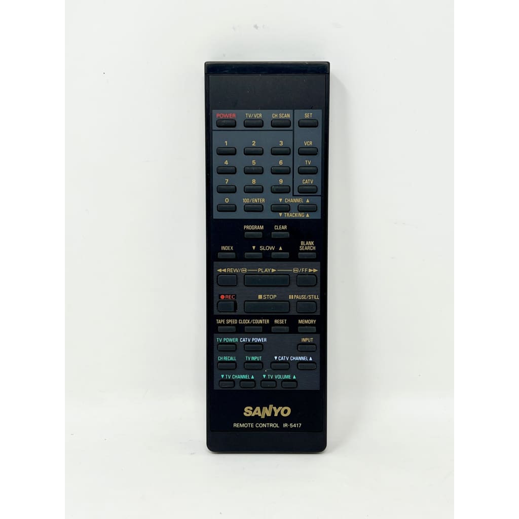 Sanyo IR-5417 VCR Remote Control — Best Deal Remotes
