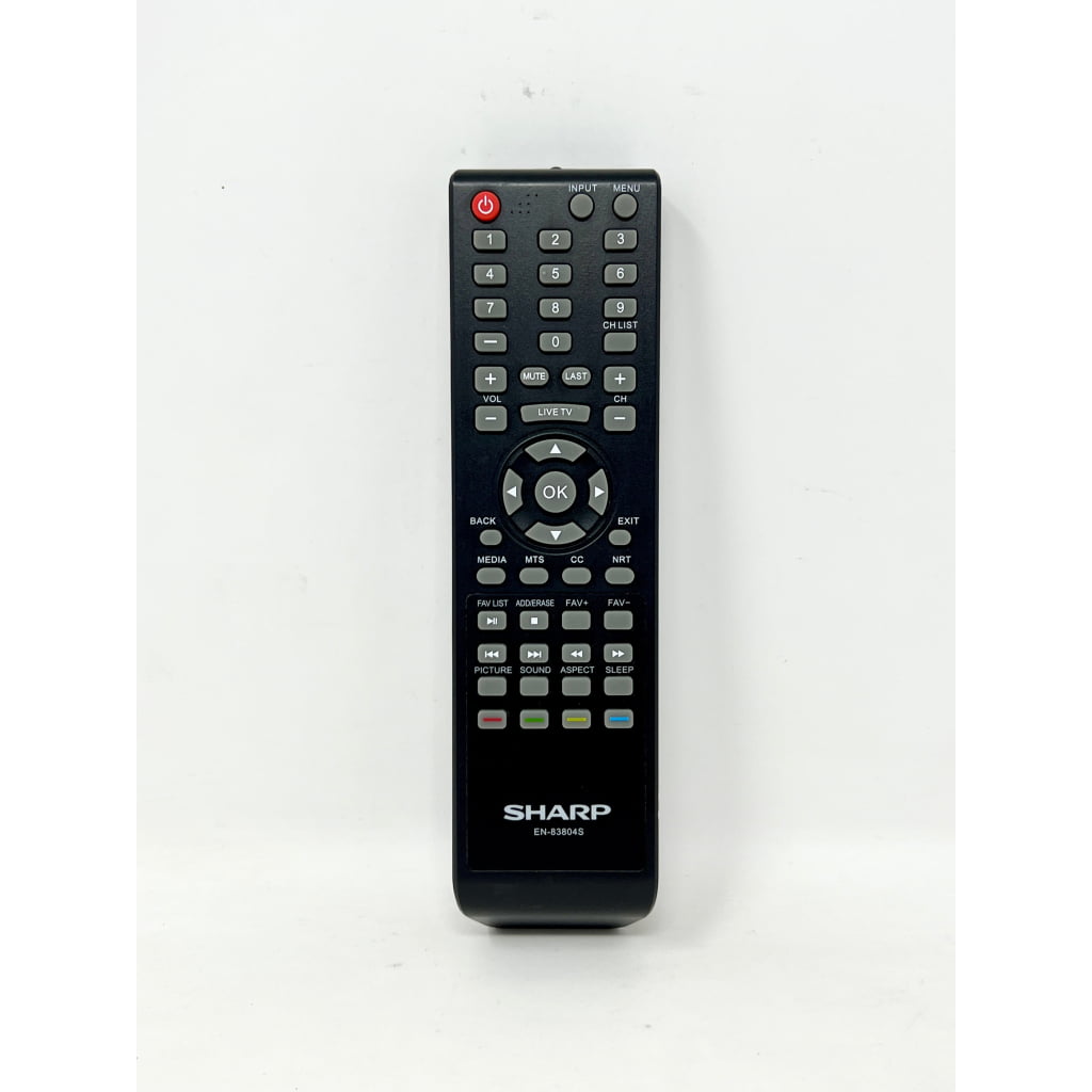 Sharp EN-83804S TV Remote Control — Best Deal Remotes