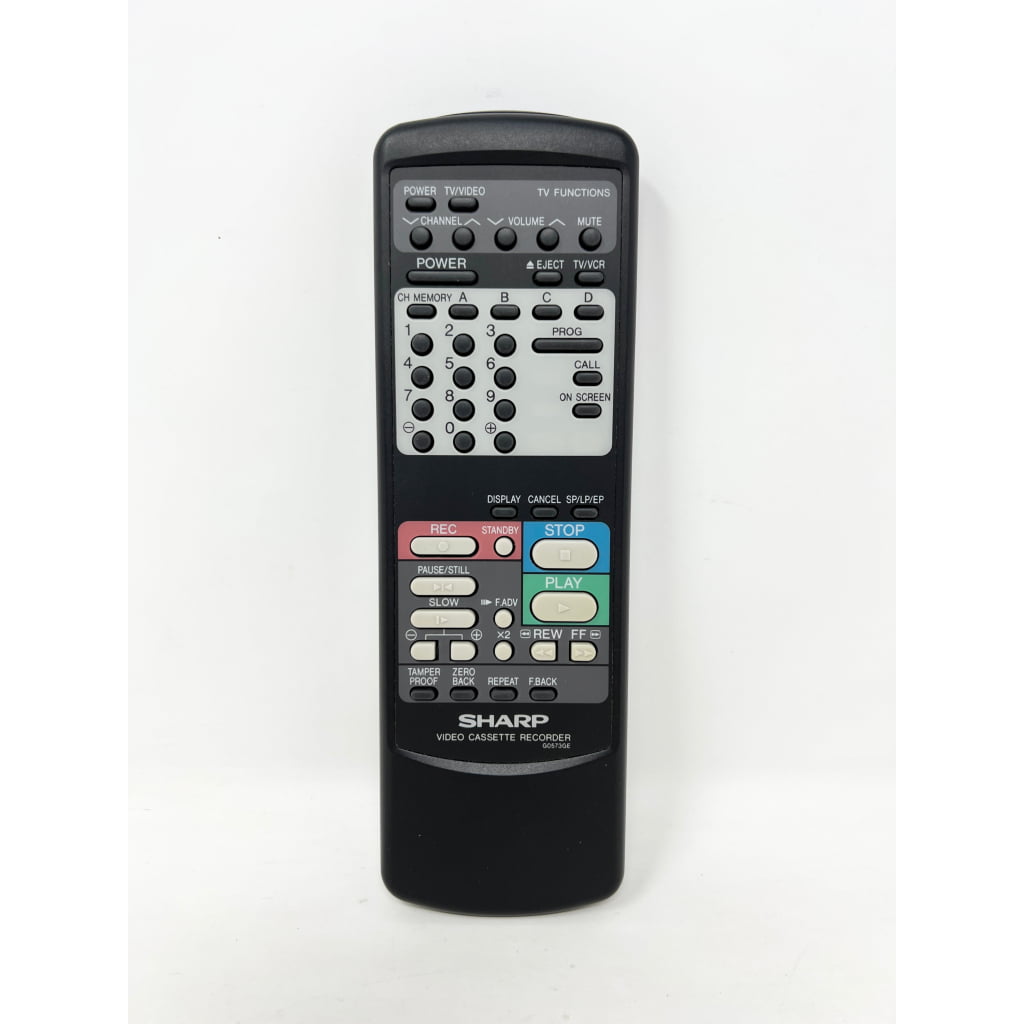 Sharp G0573GE VCR Remote Control — Best Deal Remotes