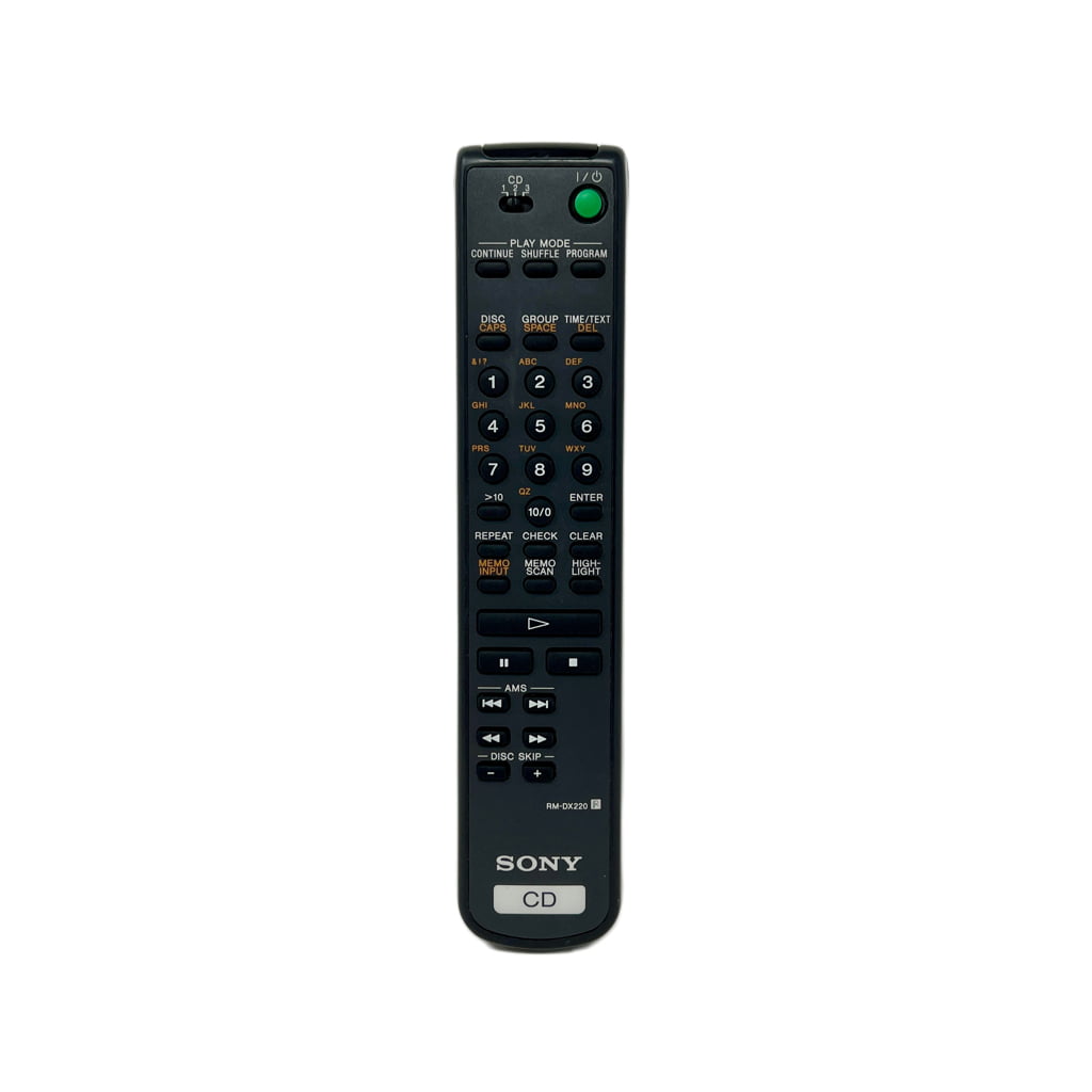 Sony RM-DX220 Audio System Remote Control — Best Deal Remotes