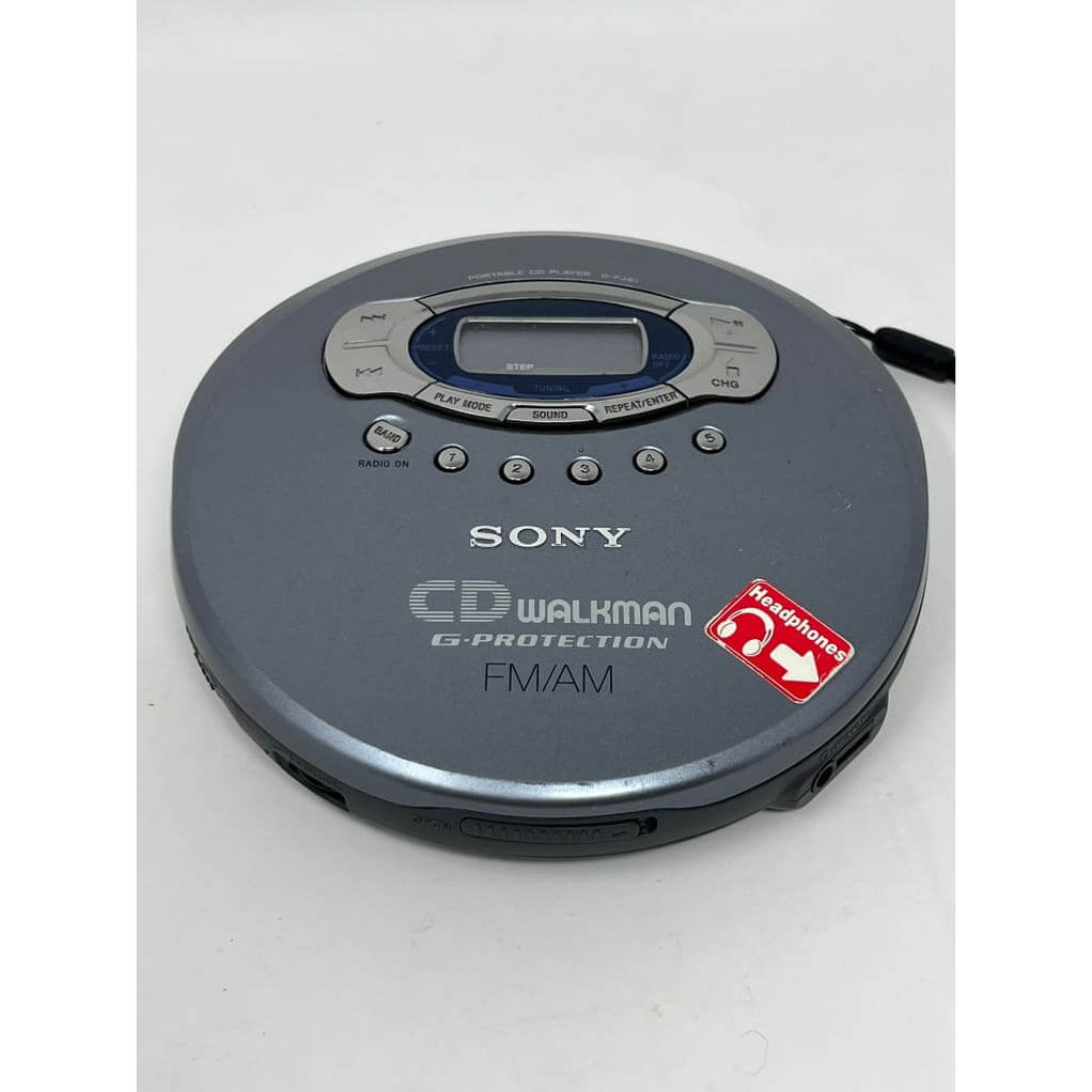 Sony Walkman CD Player D-FJ61 Discman with anti-skip G-Protection & AM ...