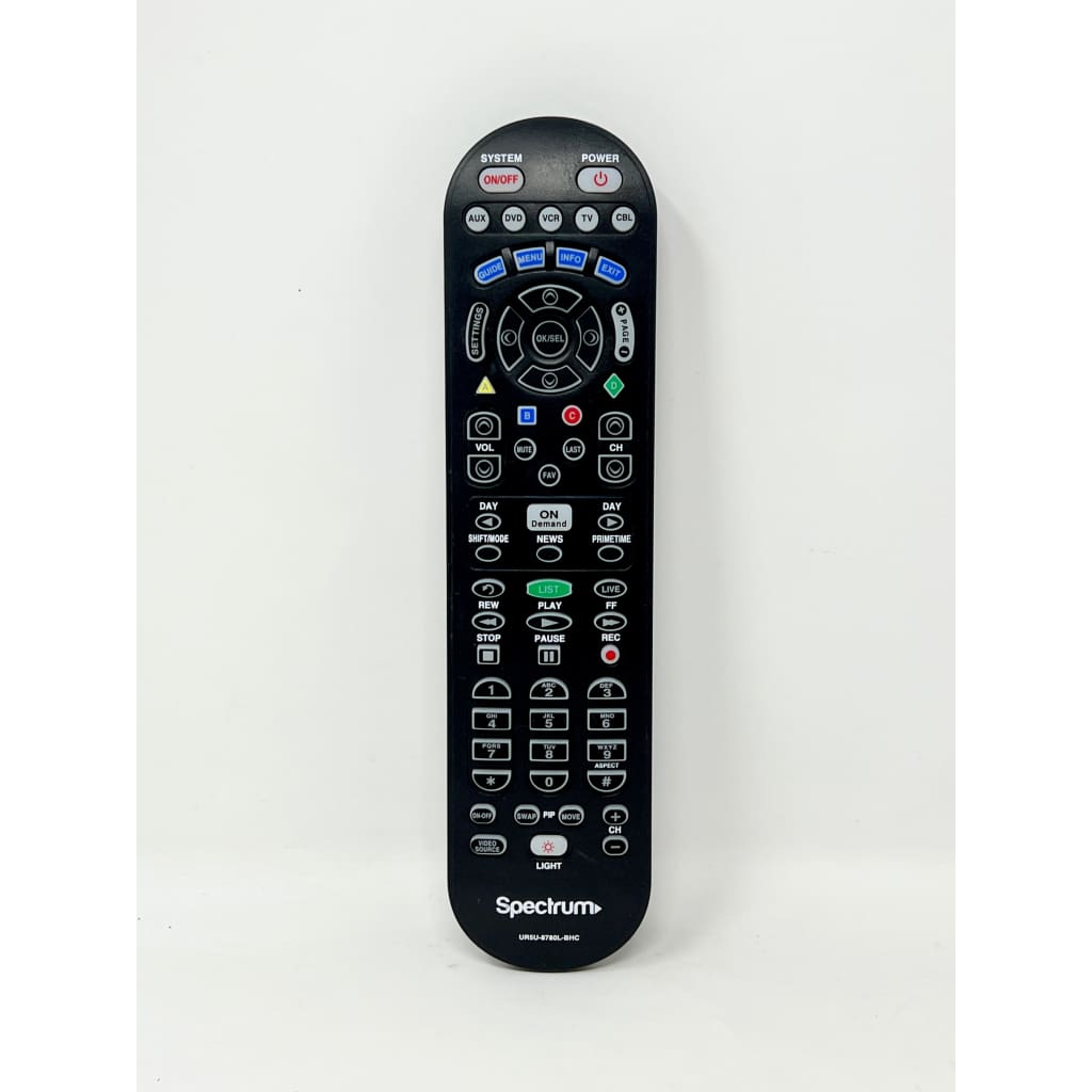 Spectrum UR5U-8780L-BHC TV Remote Control - Best Deal Remotes