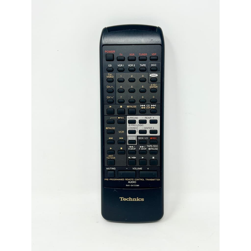 Technics RAK-SA723MH Audio System Remote Control — Best Deal Remotes