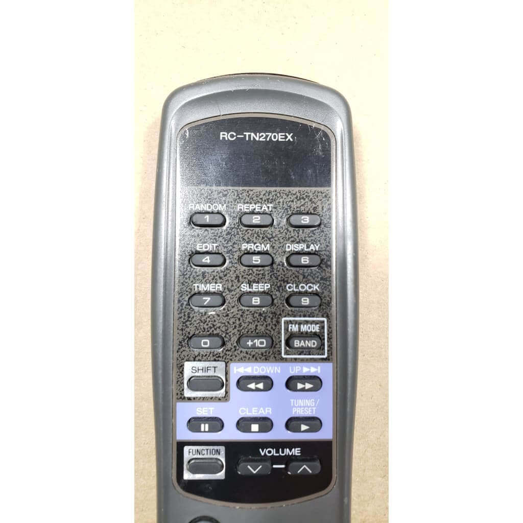 Aiwa RC-TN270EX Audio Remote for CXN2100U CXN2700U CXN2700W NSX2700 ...