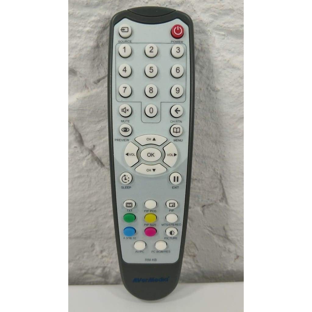 AVerMedia RM-KB Remote Control RM-K2 DIVBOX7 DVIBOX7 A200 TVBOX7 TVBOX9 ...