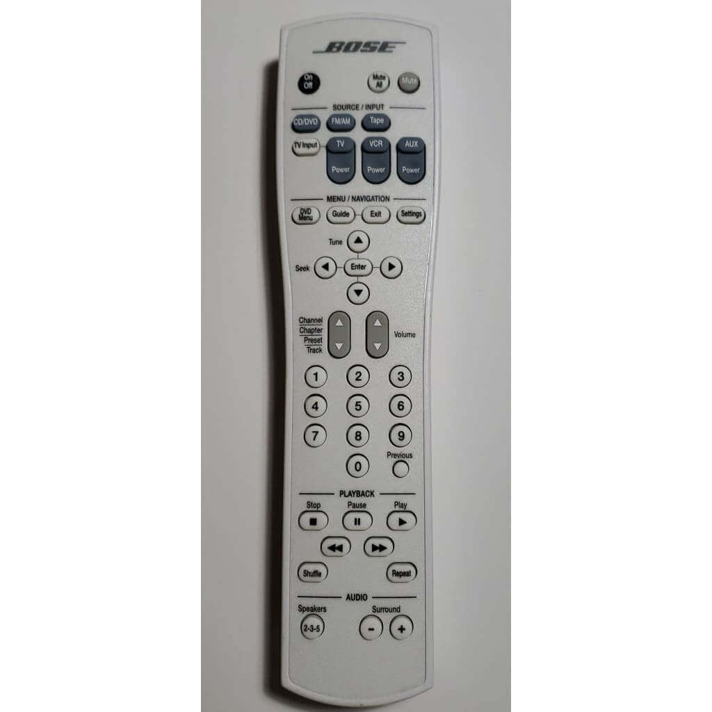 Bose RC28T1-27 Remote Control for Lifestyle 28/35 AV28 Media Center ...
