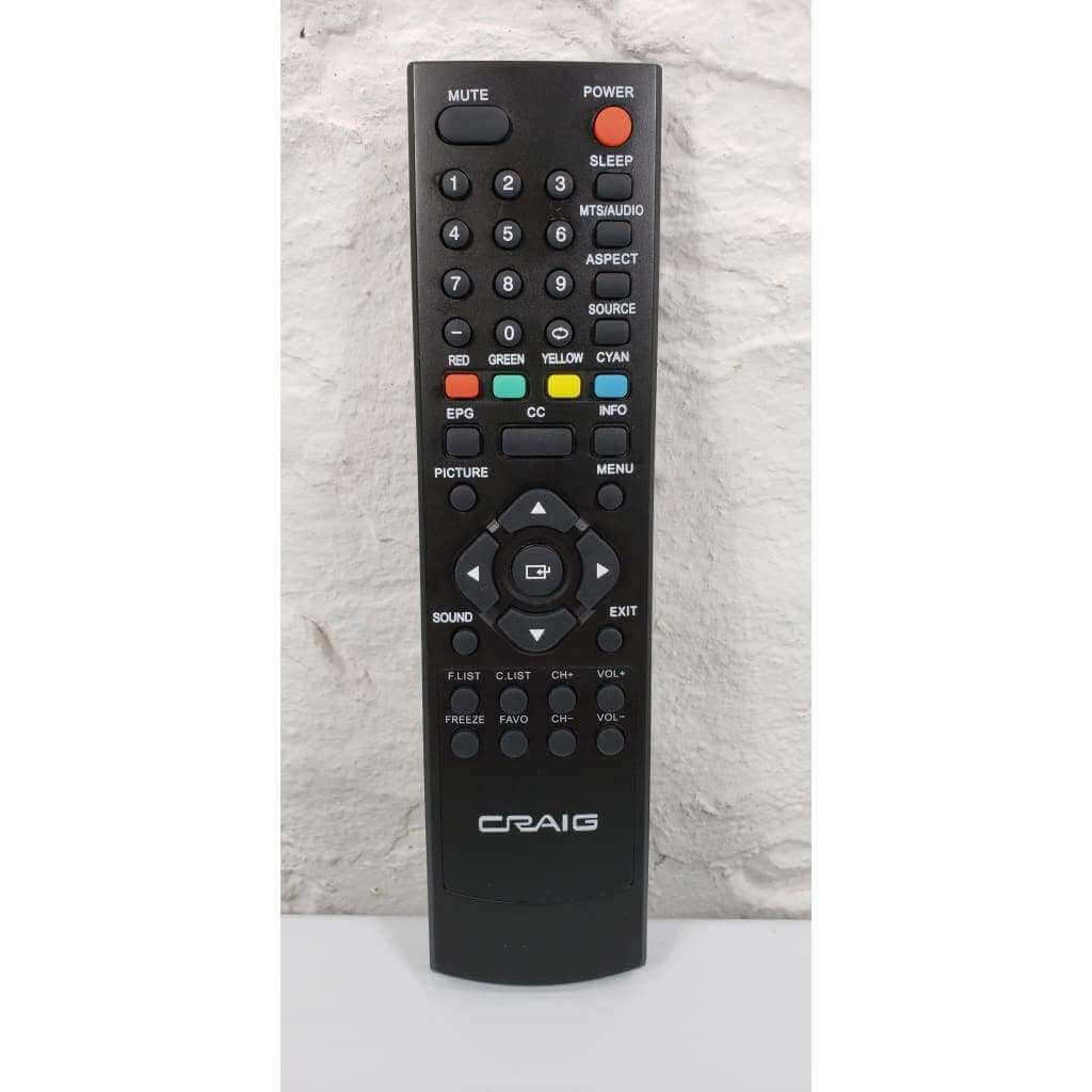 CRAIG CVD506 LED TV Remote Control — Best Deal Remotes