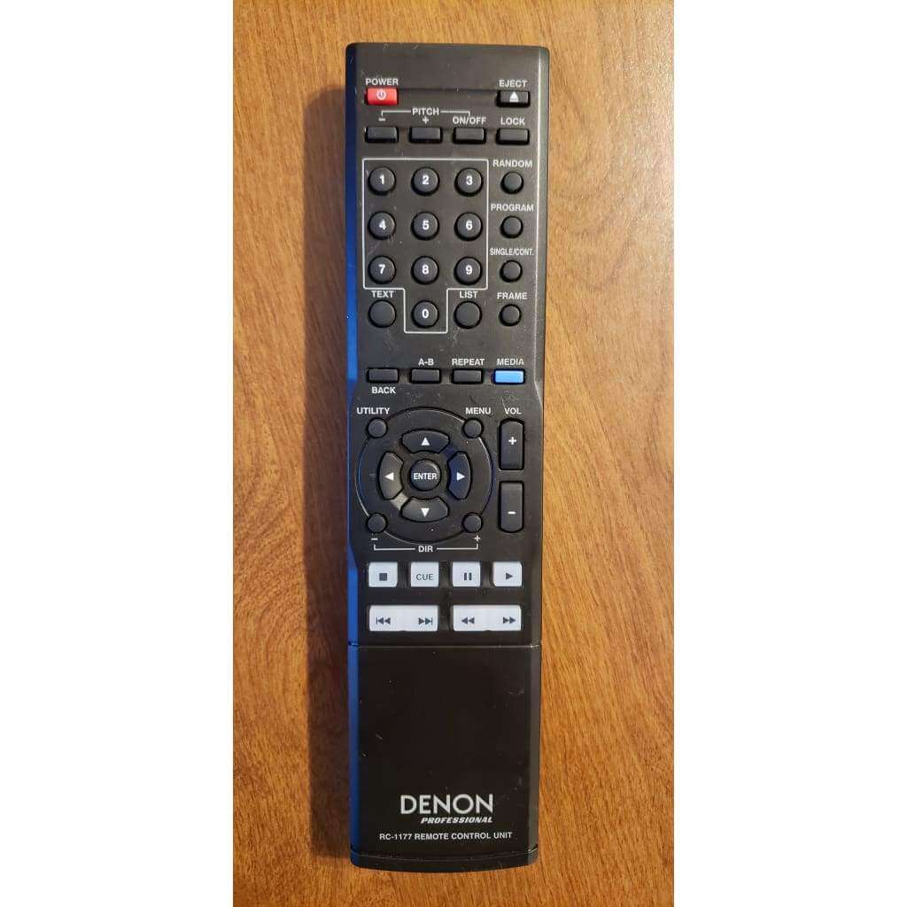 Denon Professional RC-1177 Audio Remote Control for DN700C Network CD ...