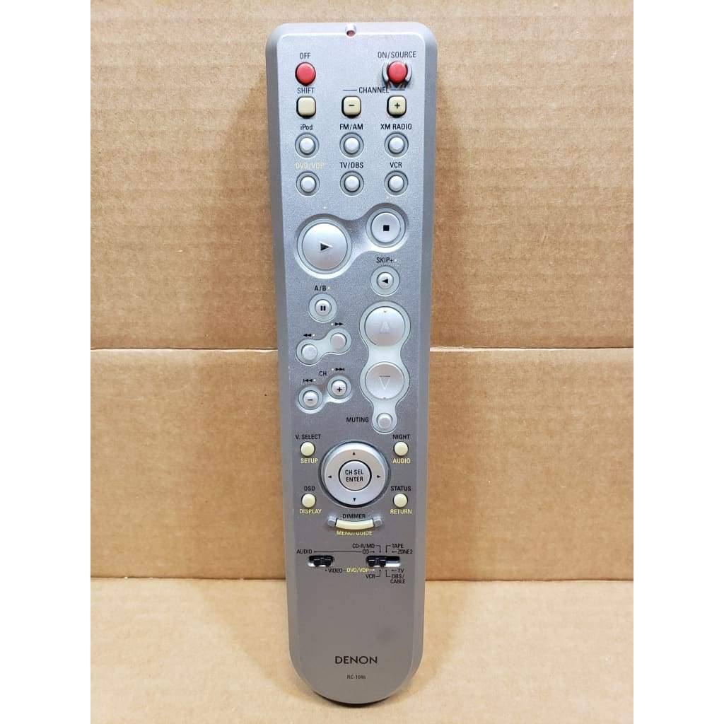 Denon RC-1046 AV Receiver Remote Control for RC-1050 RC-1048 RC-1043 ...