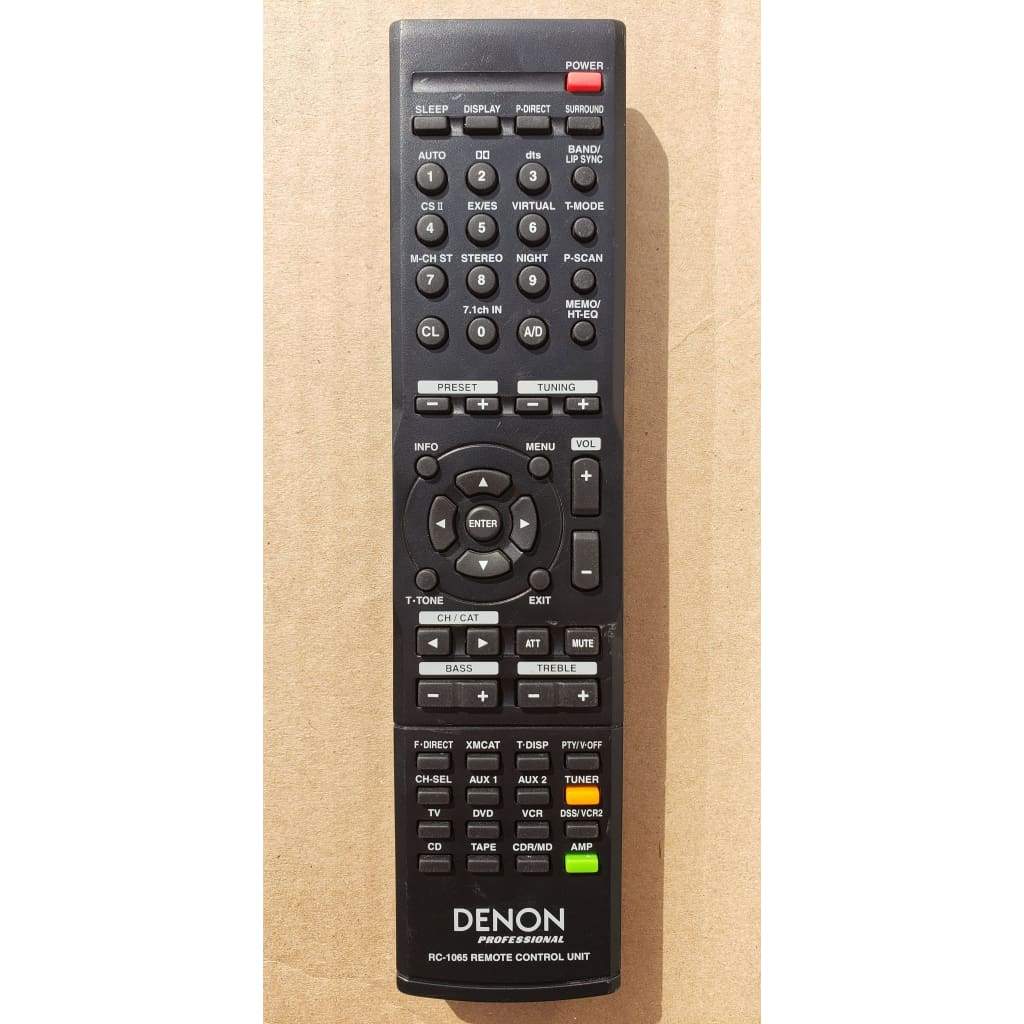 Denon RC-1065 Audio Remote for DN-A7100 DNA1700 Pre-Amp — Best Deal Remotes