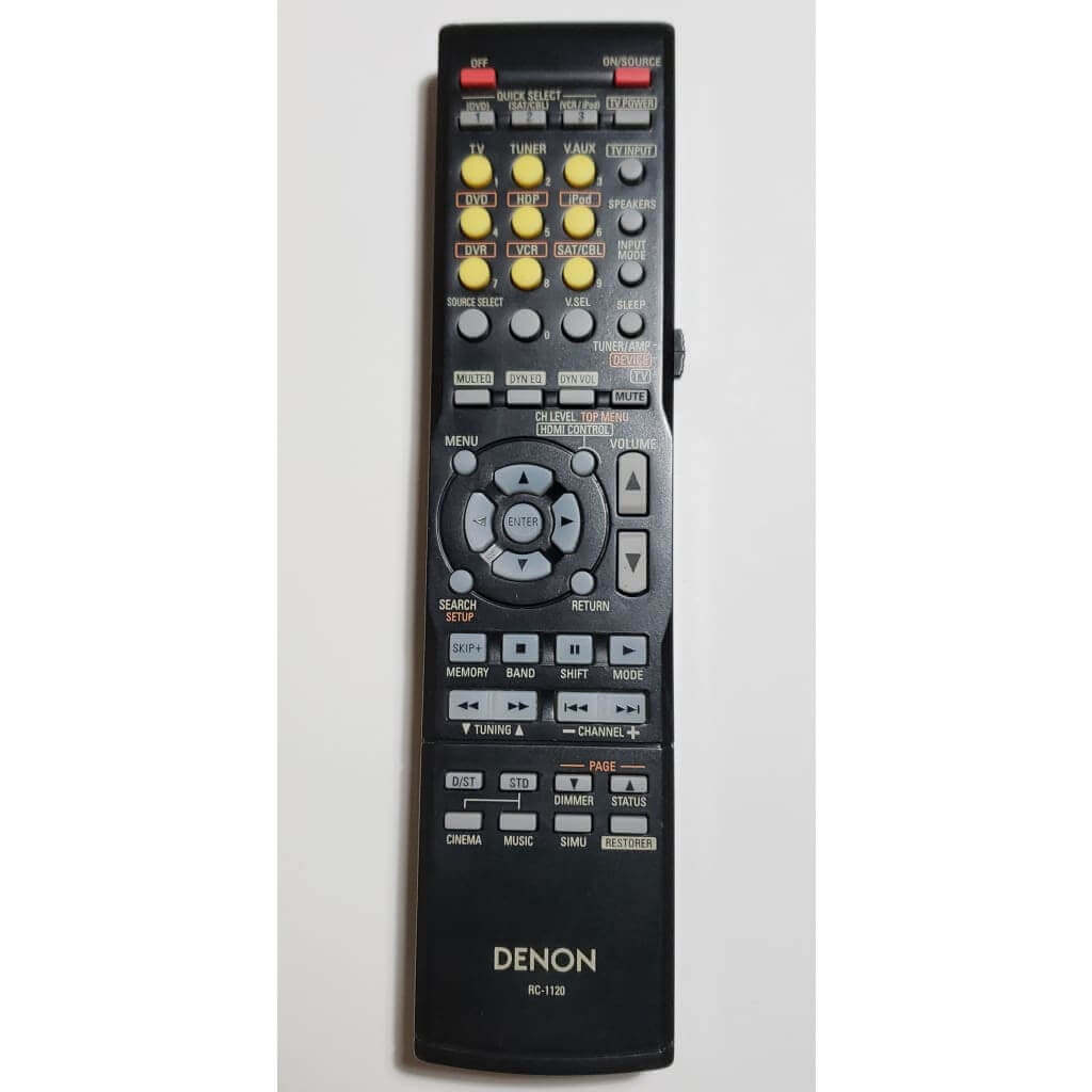 Denon RC-1120 AV Receiver Remote Control — Best Deal Remotes