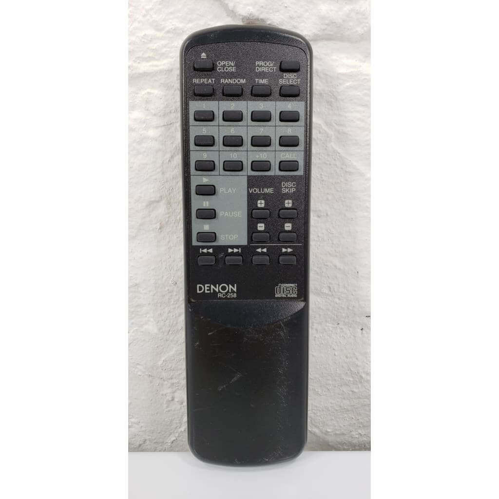 Denon RC-258 CD Player Remote Control — Best Deal Remotes
