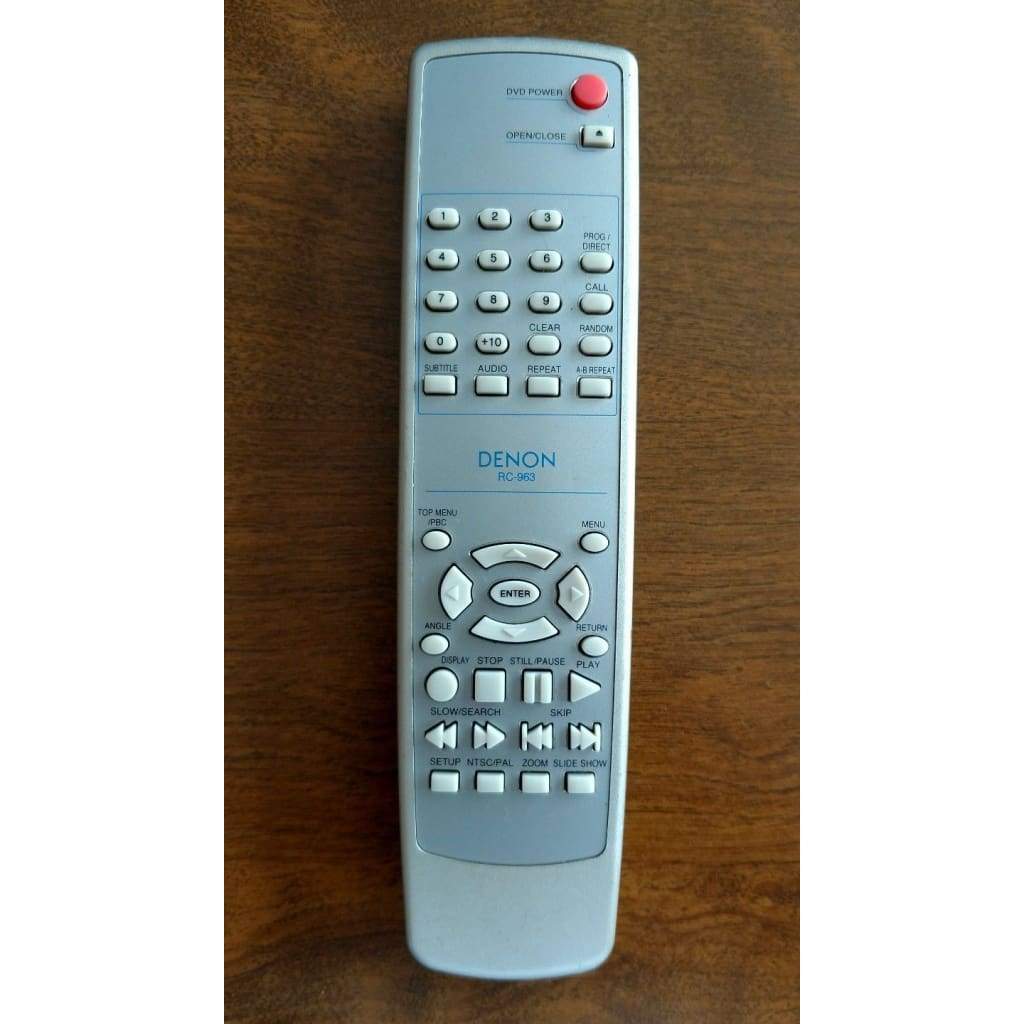 Denon RC-963 DVD Remote for DNV200 DNV210 DNV300 DNV310 — Best Deal Remotes