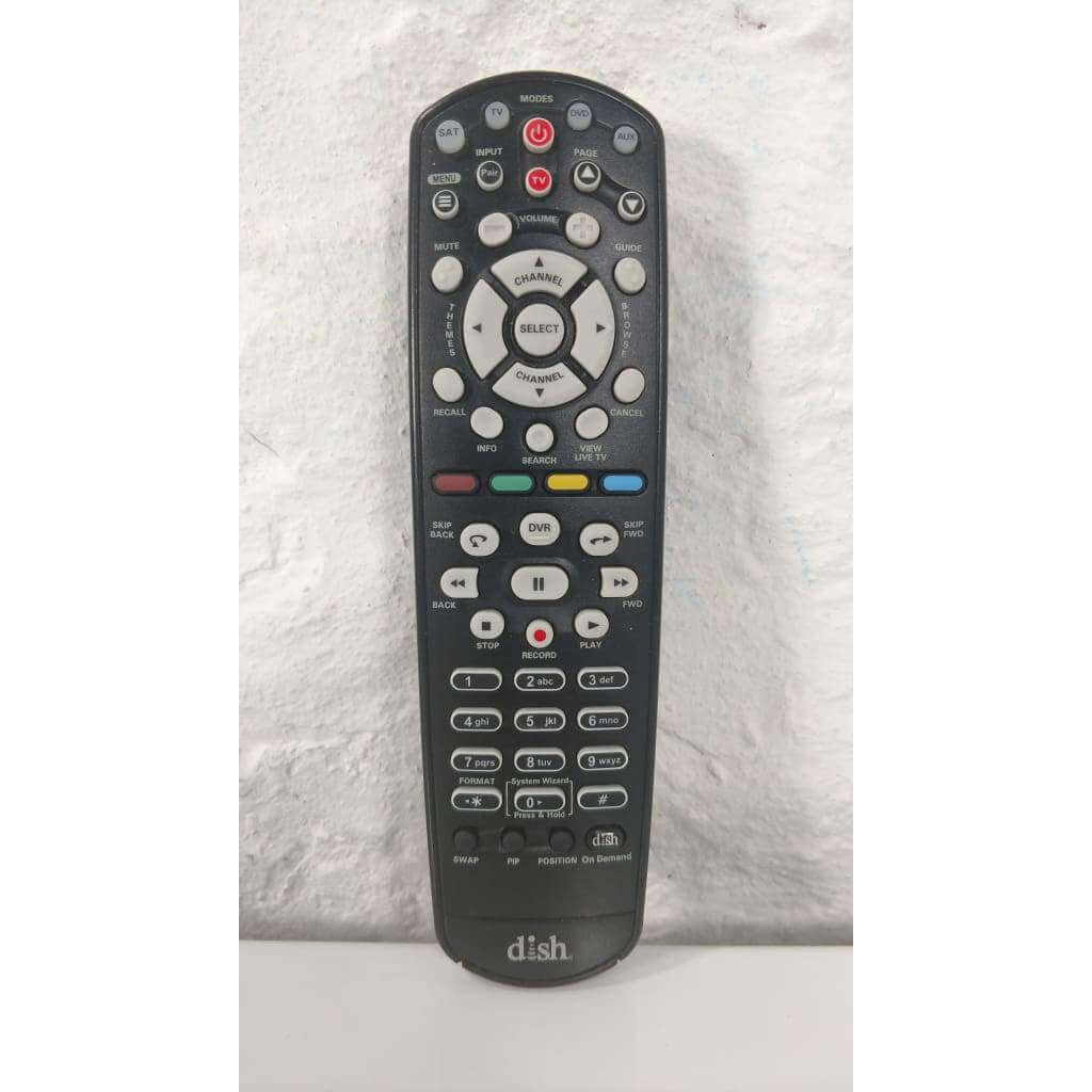 Dish Network Remote Control 186228 40.0 UHF 2G Satellite Receiver ...
