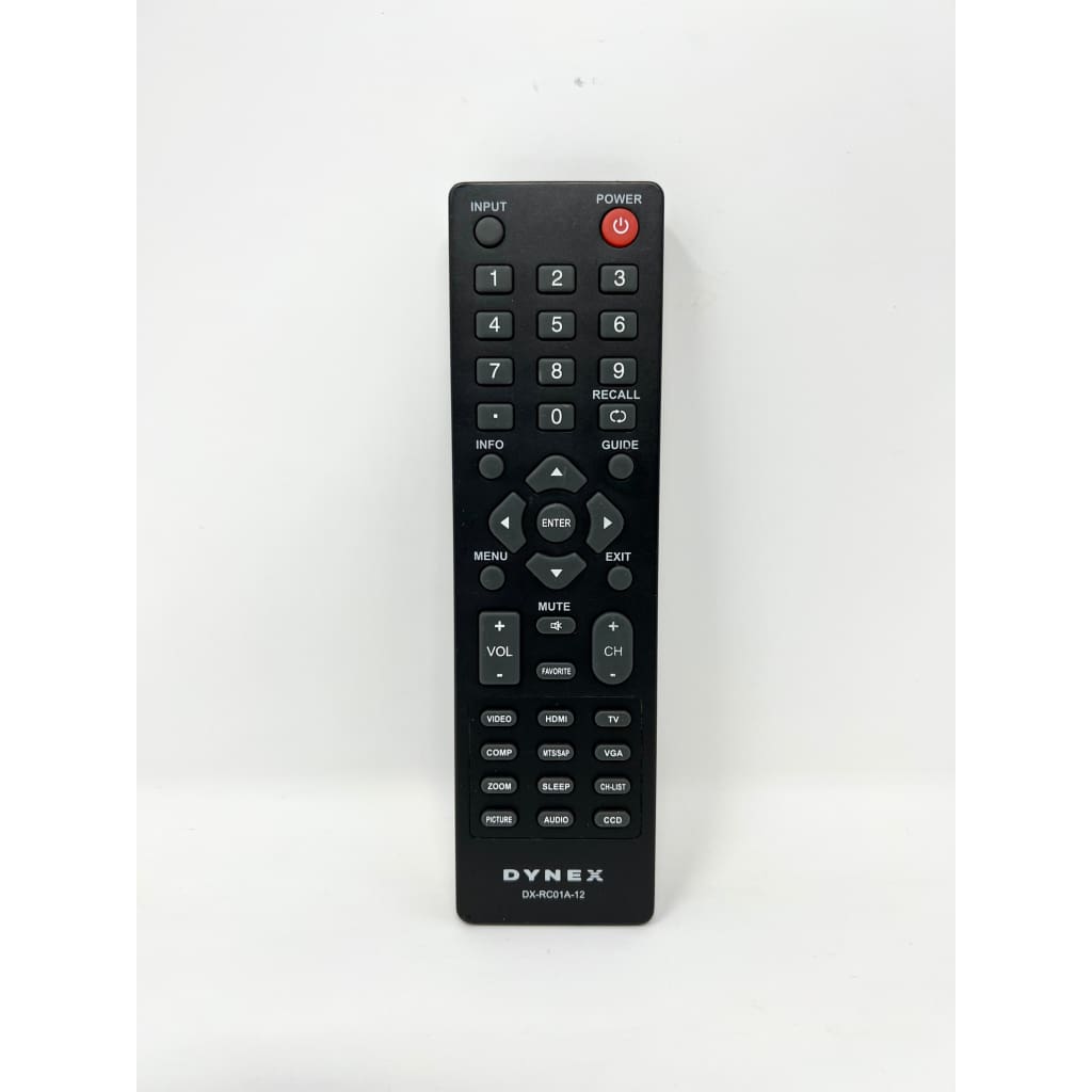 Dynex DX-RC01A-12 TV Remote Control - Best Deal Remotes