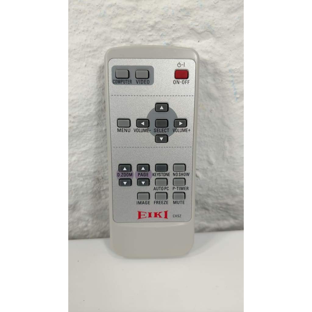 EIKI CXSZ Projector Remote for LCSD12 LCXB28 PLCSW30 PLCXU47 PLCXU48 ...
