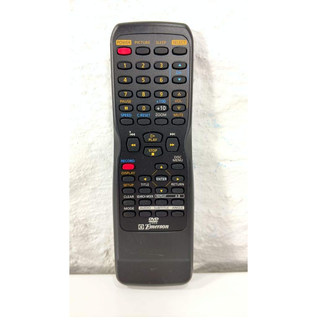 Emerson N9278UD DVD Player Remote Control - Black — Best Deal Remotes