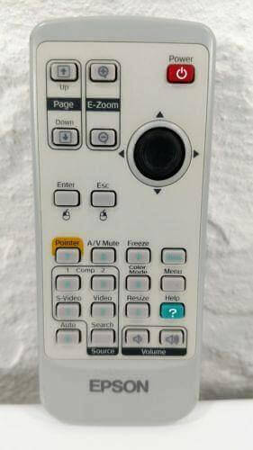 Epson 128079900 Multimedia Projector Remote Control PowerLite 61p 81P ...