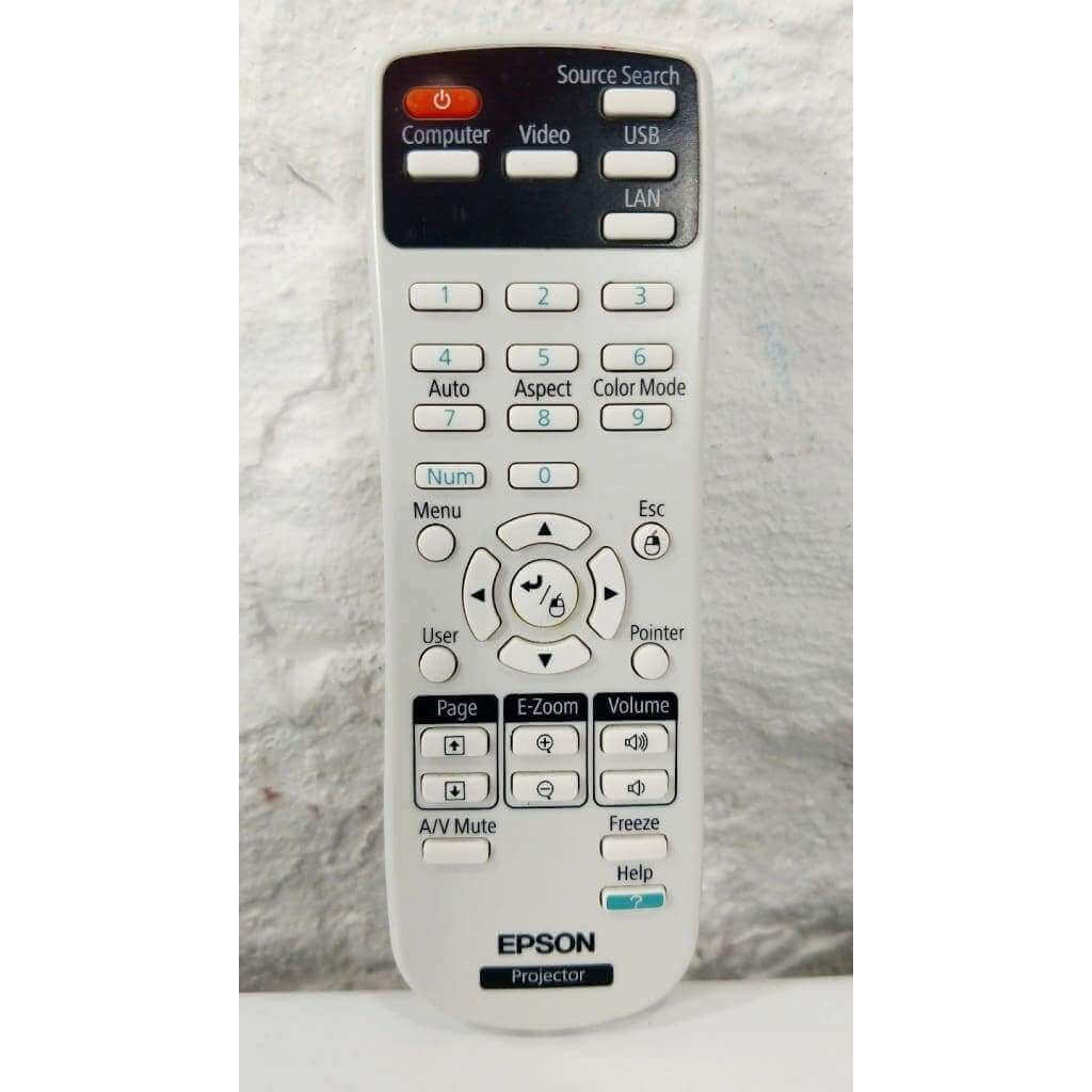Epson 154720001 Projector Remote Control for EX3210 EX5210 EX7210 ...