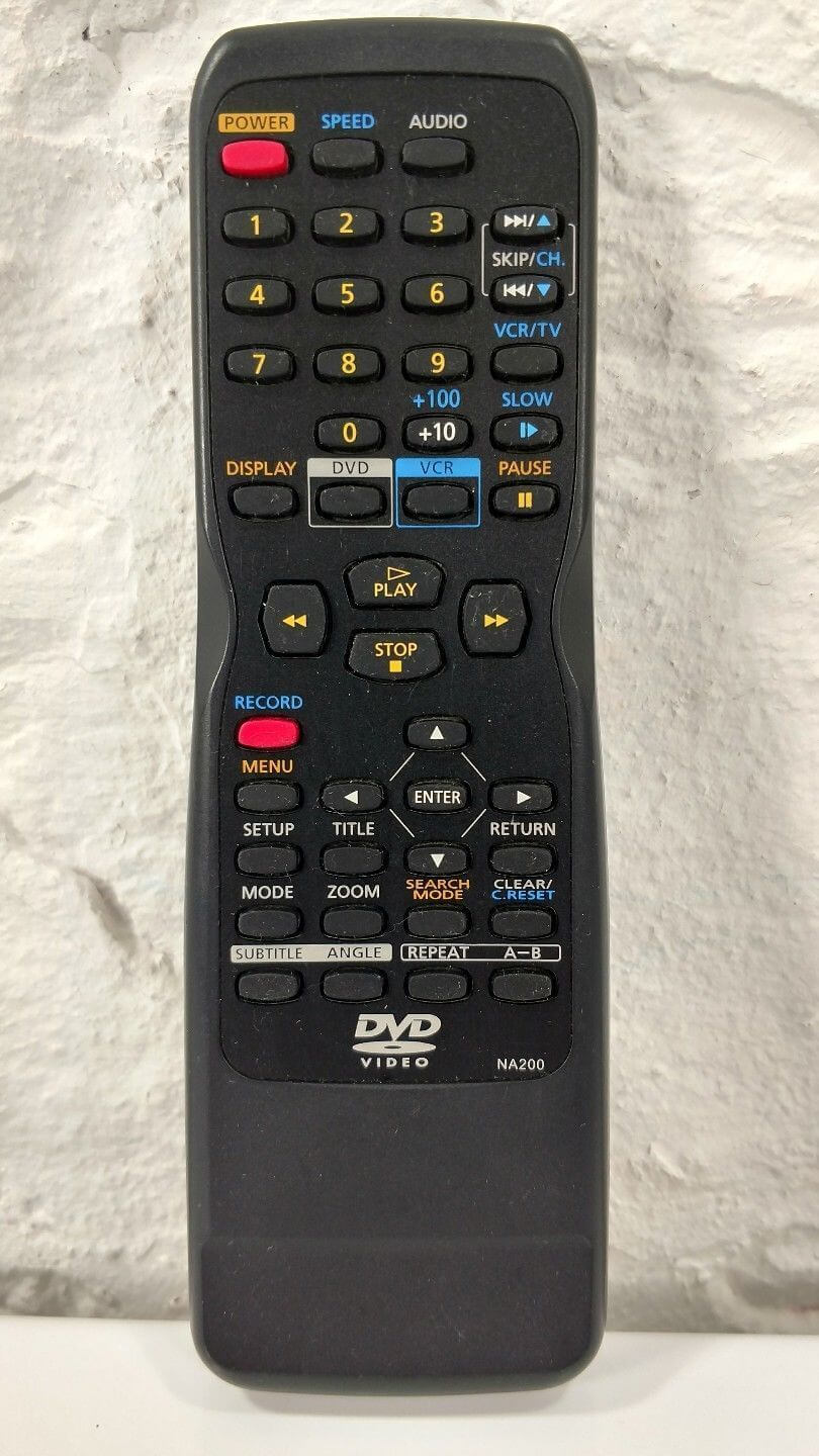 Funai Sylvania Symphonic NA200 DVD VCR Remote Control — Best Deal Remotes