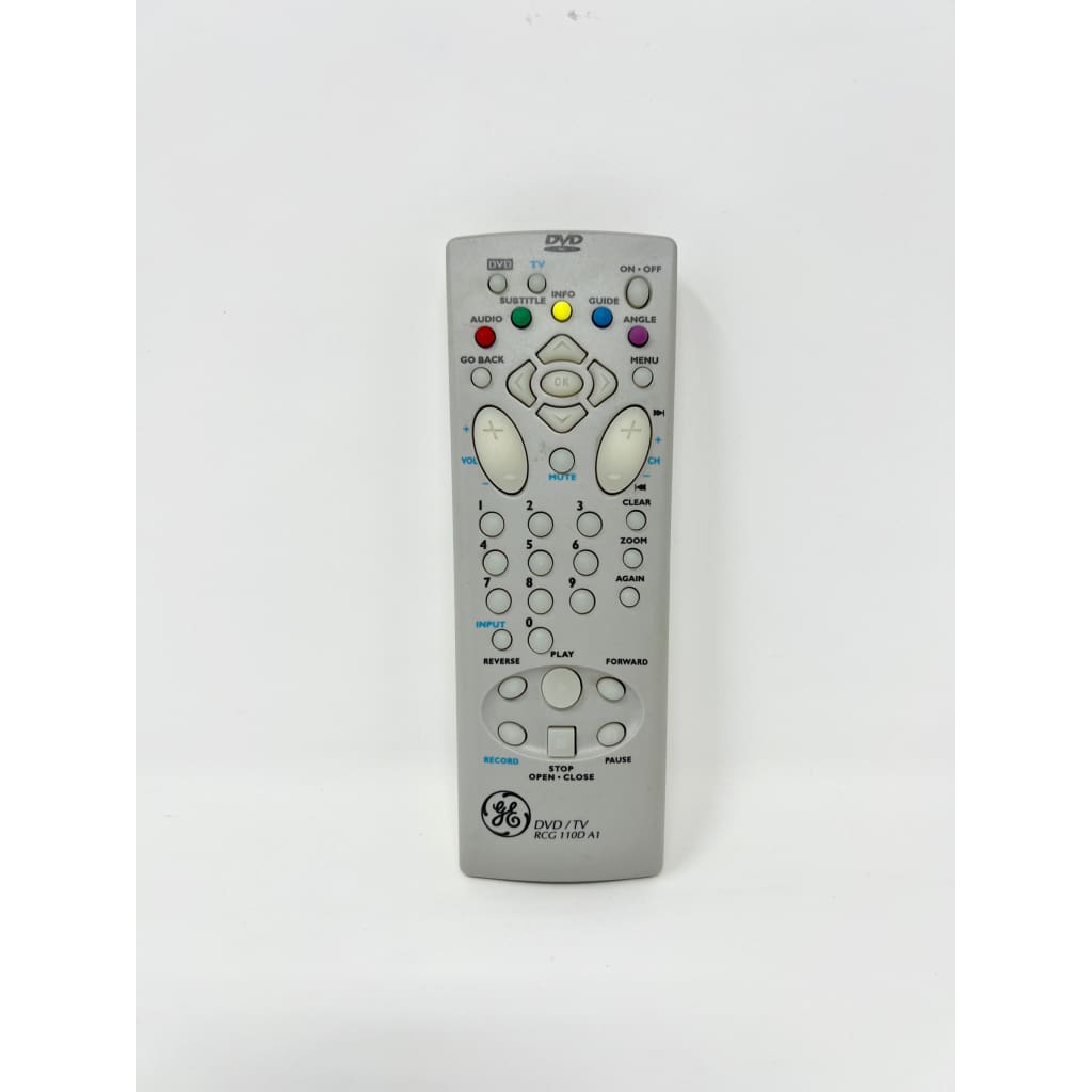 General Electric GE RCG 110D A1 TV/DVD Combo Remote Control — Best Deal ...