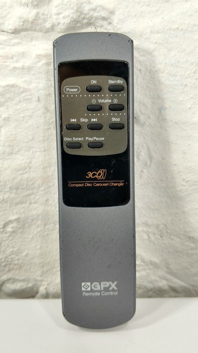 GPX S7793 3 CD Compact Disc Changer Player System Remote Control — Best ...