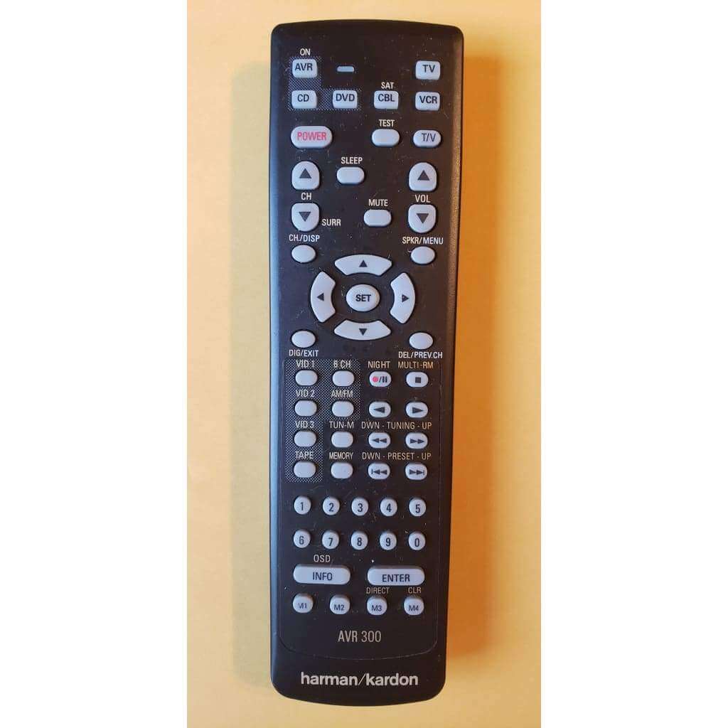 Harman/Kardon AVR 300 AVR300 Audio Receiver Remote Control — Best Deal ...