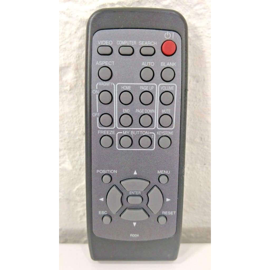 Hitachi R004 LCD Projector Remote Control for CD-X200 CP-X305 DUKANE 3M ...