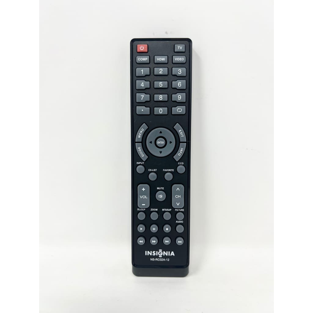 Insignia NS-RC02A-12 TV Remote Control — Best Deal Remotes