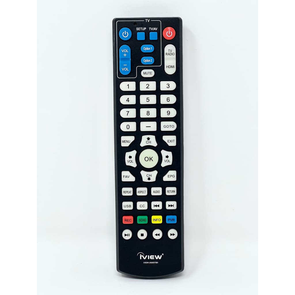 iVIEW iVIEW-3500STBII Digital Converter Box TV Remote Control — Best ...