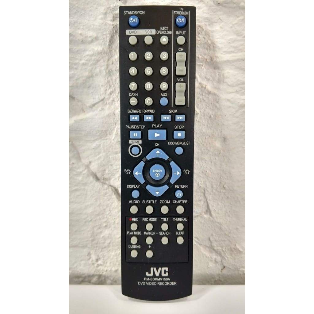 JVC RM-SDRMV150A DVD Recorder (DVDR) Remote Control — Best Deal Remotes