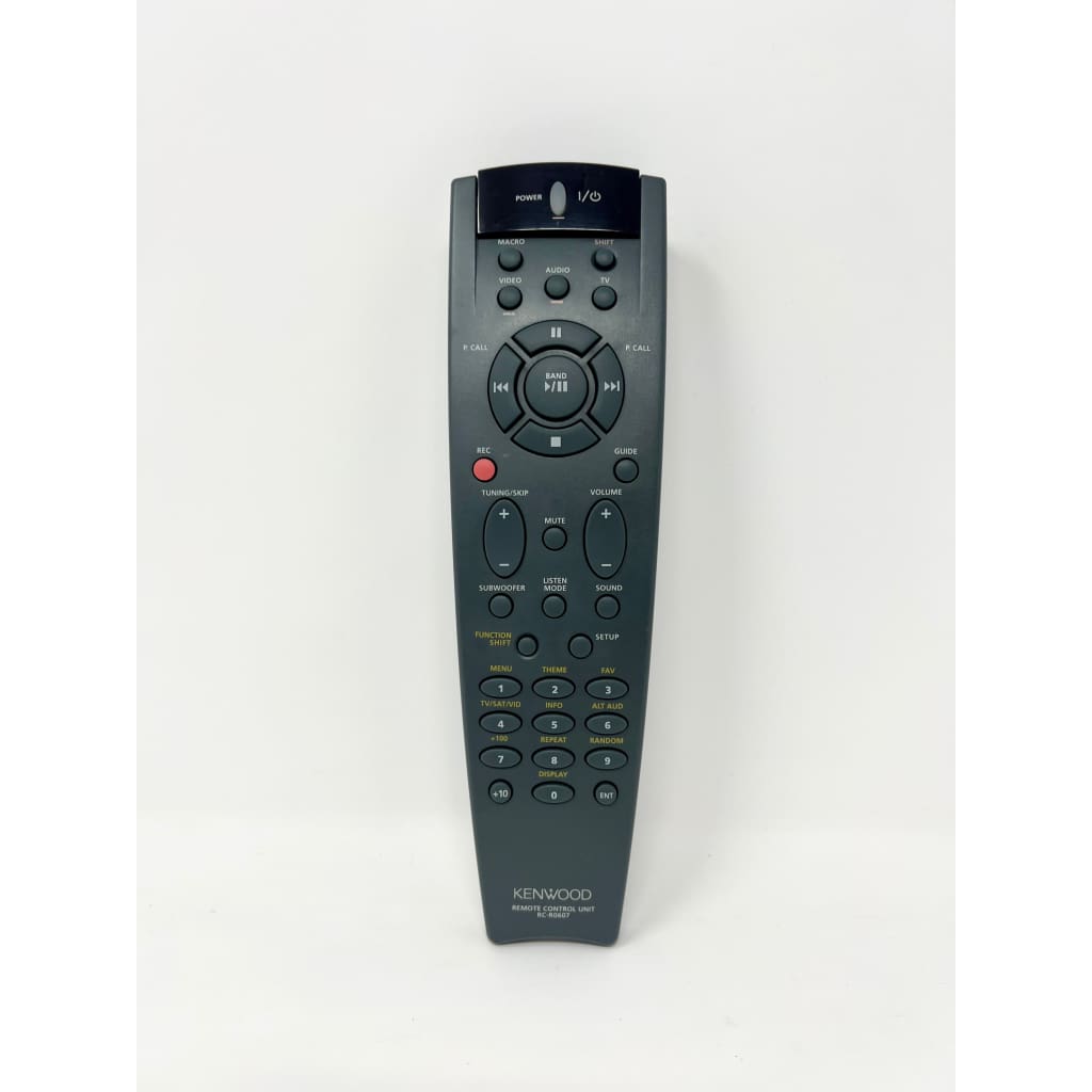 Kenwood RC-R0607 A/V Receiver Remote Control — Best Deal Remotes