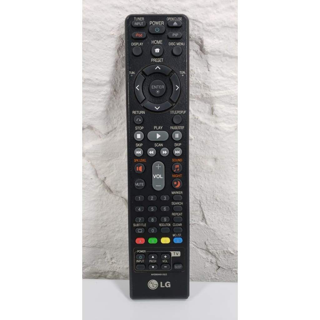 LG AKB69491503 Home Theater System Remote Control for LHB953 LHB977 ...