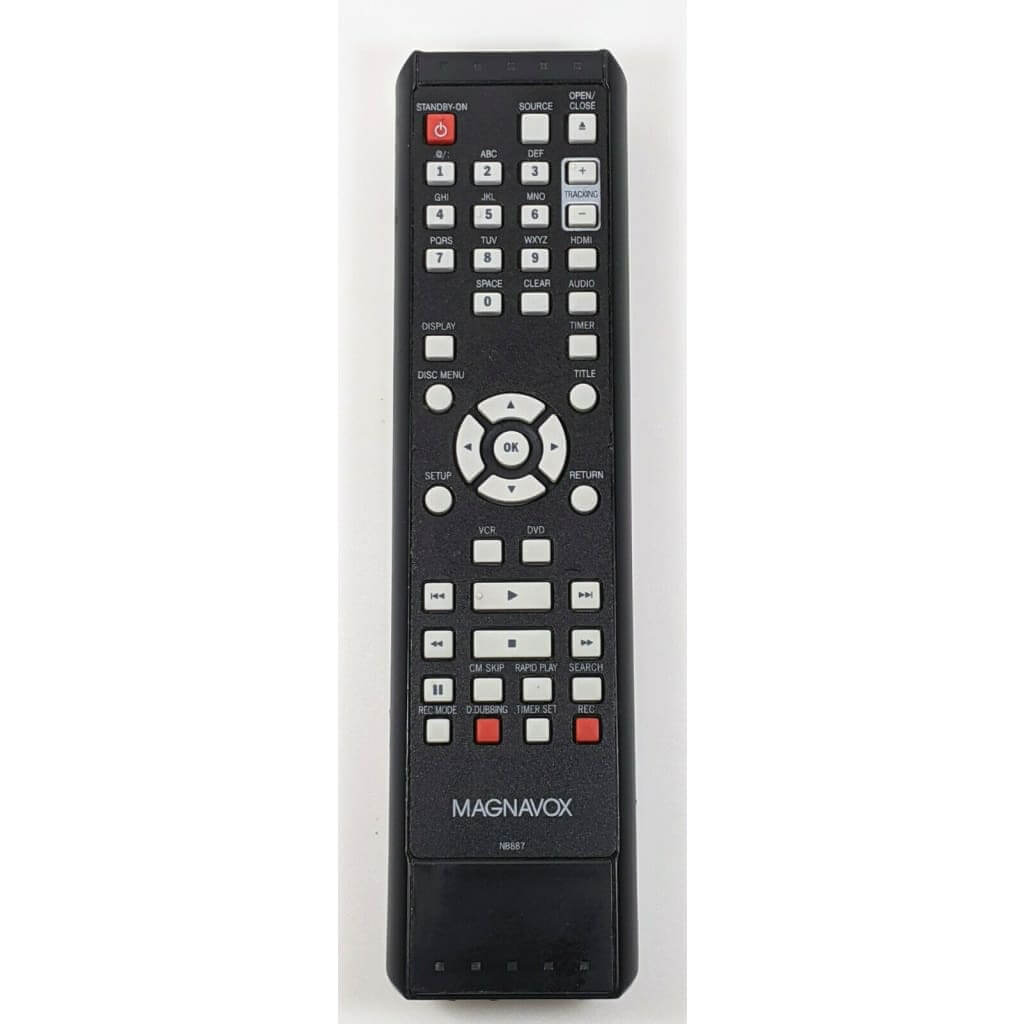 Magnavox NB887 NB887UD DVD/VCR Combo Remote Control — Best Deal Remotes