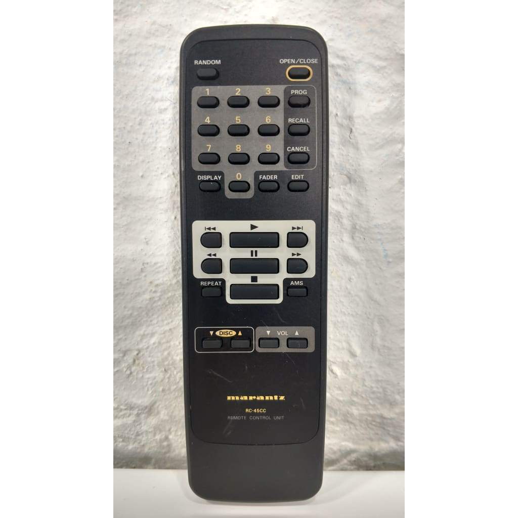 Marantz RC-45CC Muli-Disc CD Changer Remote Control — Best Deal Remotes