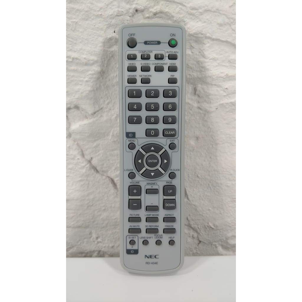 NEC RD-434E Projector Remote Control for NP905 VT800 LT280 LT380 LCD ...